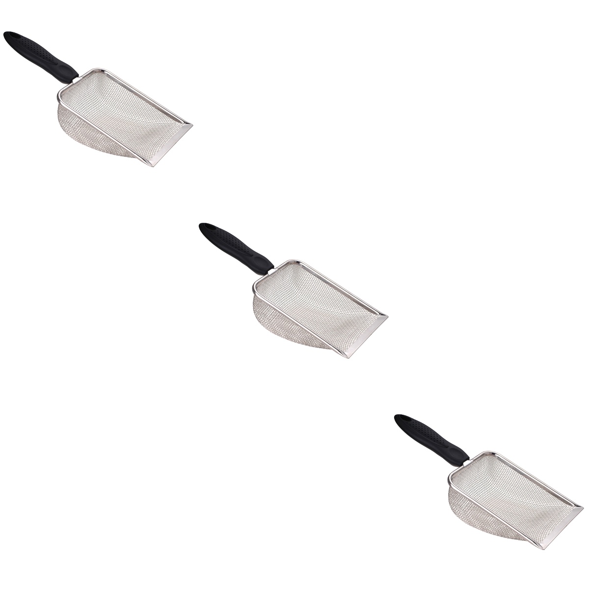 3 PCS Beach Net Shovel Sand Scoop for Kids Collect Shells Child ...