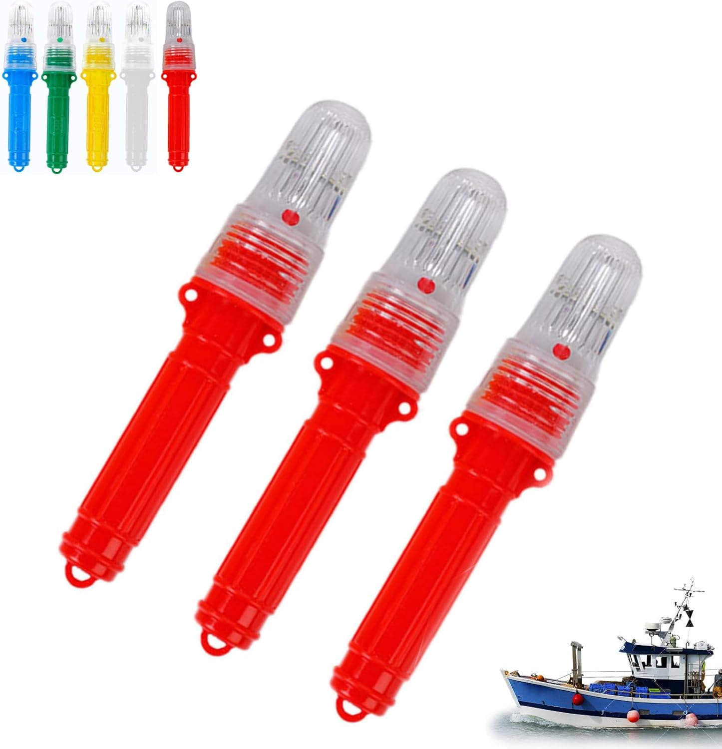 3 PCS Boat Flares,Boat Flares Coast Guard Approved Marine Safety Kit ...