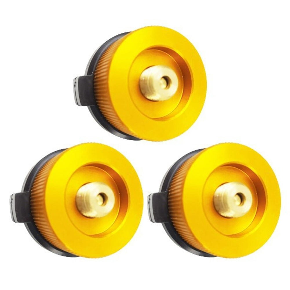 3 PCS Camping Gas Adapter Connectors: Convert Butane & Isobutane Safely ...