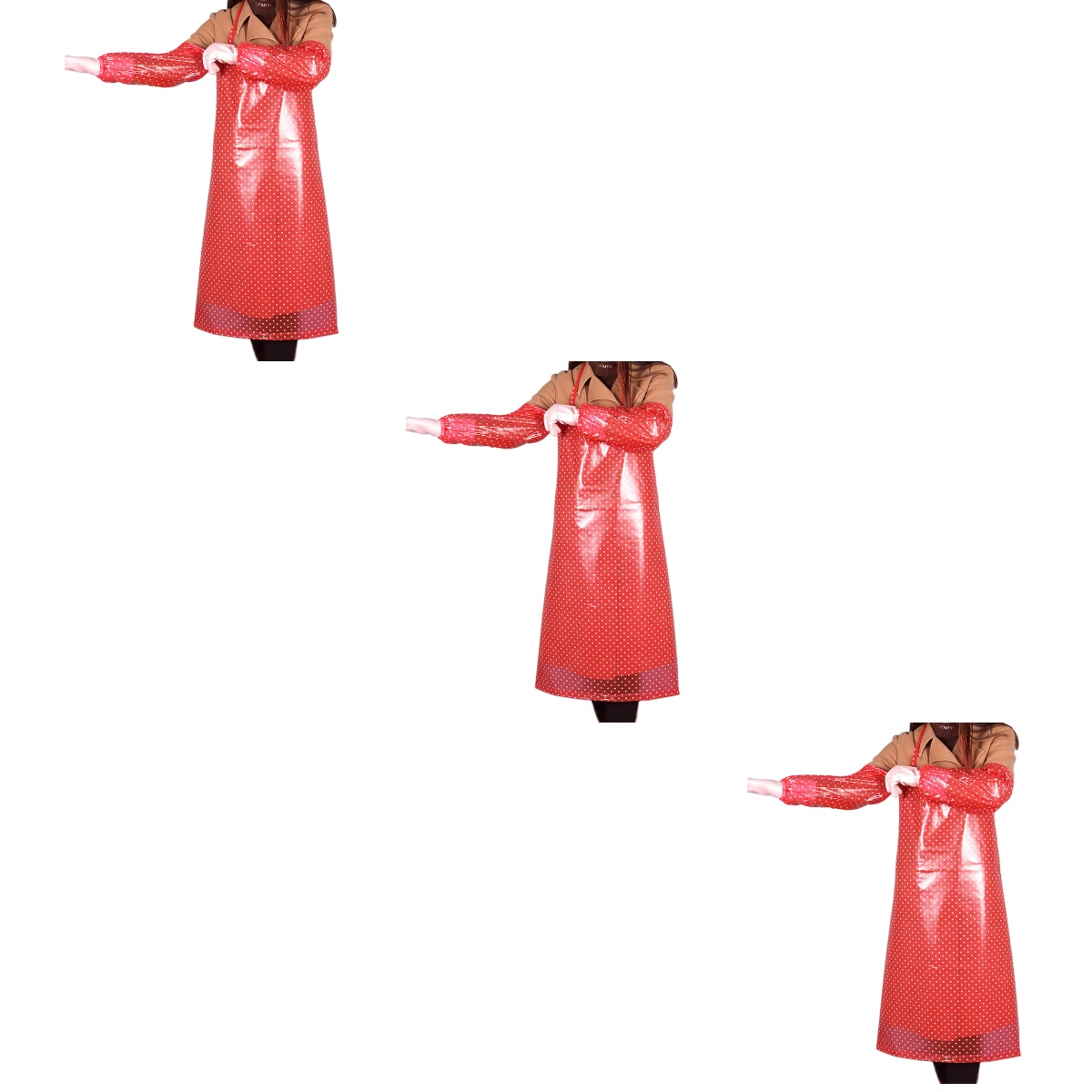 3 PCS Canteen Apron Gardening PVC Dust-resistant Miss - Walmart.com
