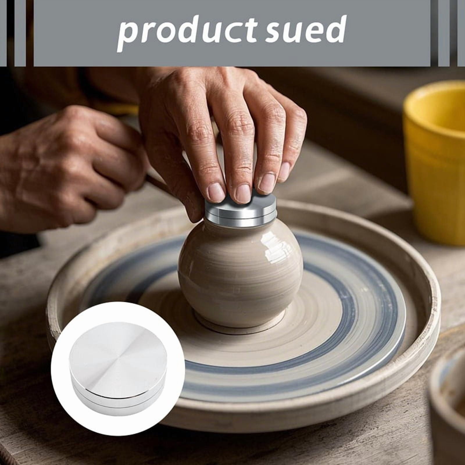 3 PCS Ceramic Clay Pottery Throwing Trimming Spinner Tool Set ...