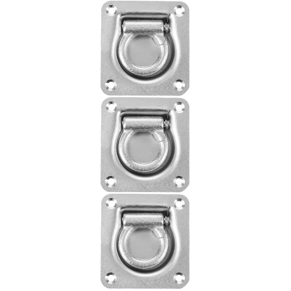 3 PCS Chain Truck Lying Ring Floor Mount Rings Bed Tie down - Walmart.com