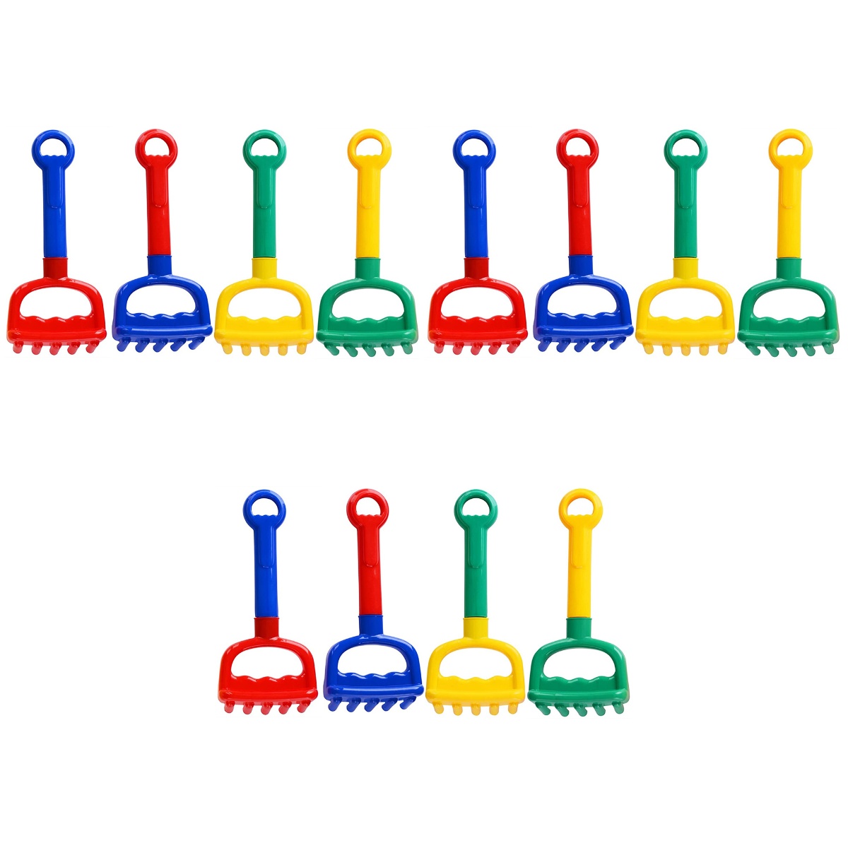 3 PCS Children's Beach Rake Sand Toys Play Travel - Walmart.com
