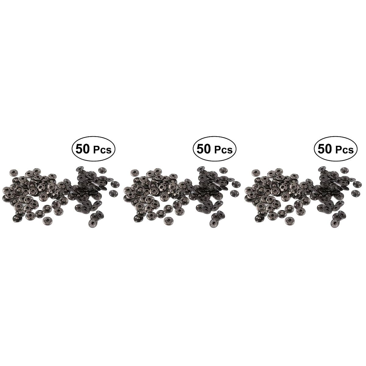 3 PCS Clear Push Pins Exquisite Processing Technology Snaps - Walmart.com