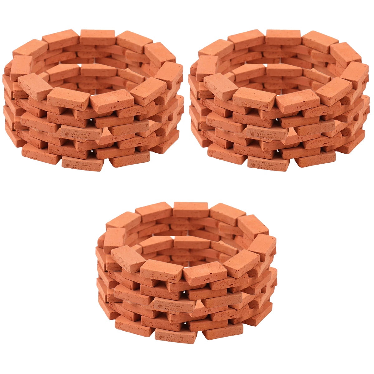 FESTFENDS Mini Building Blocks Red Clay for Hobbyists and Families ...