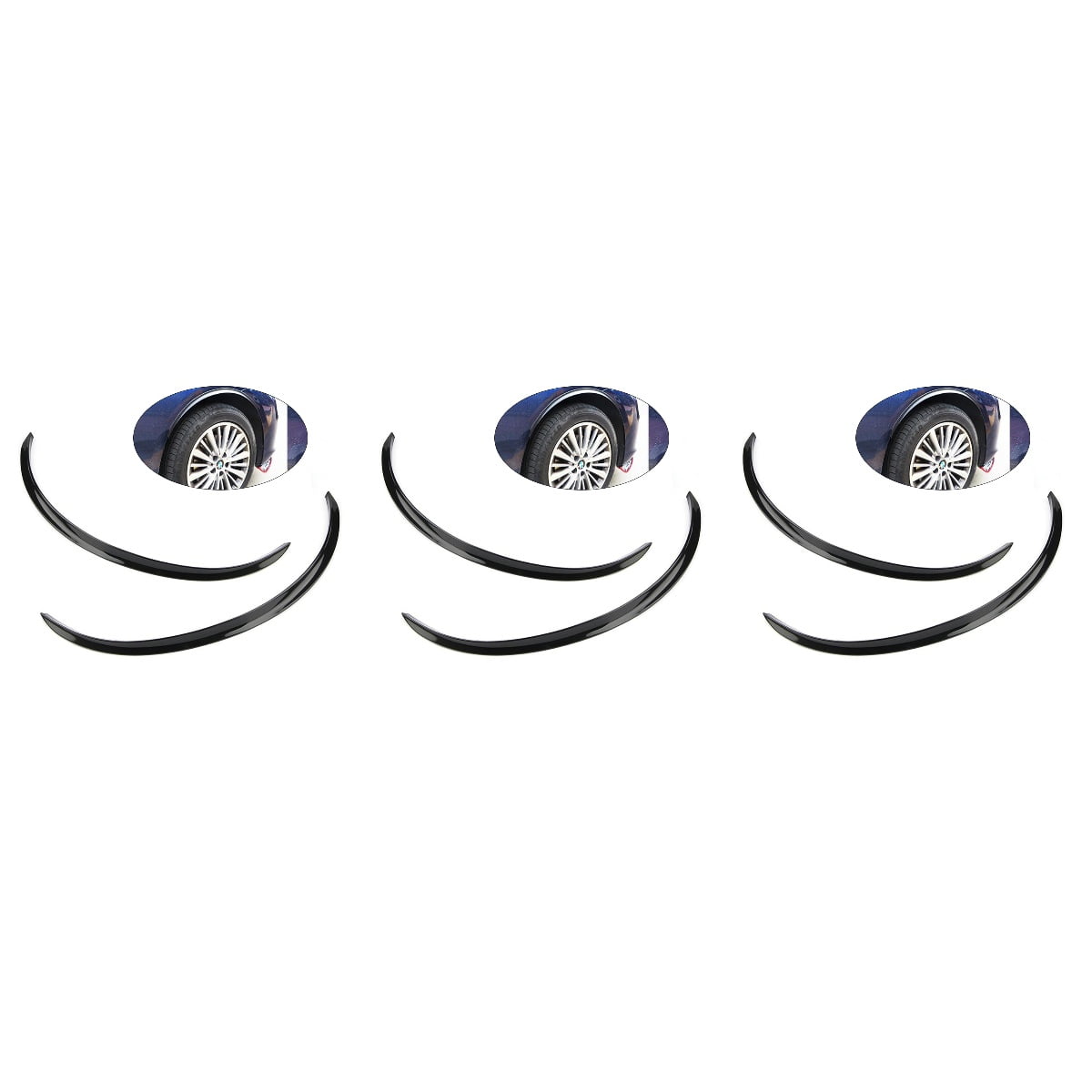 3 PCS Covers Car Tires Rim Protector D Energetic Wheel Brow - Walmart.com