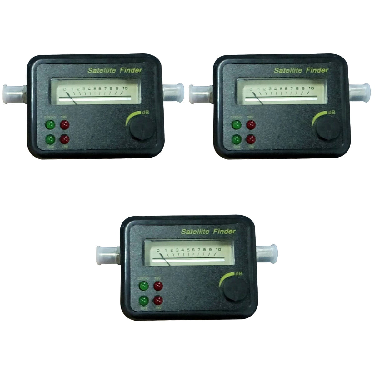 3 PCS Digital Satellite Receiver Recorder Saw Table Angle Measuring ...