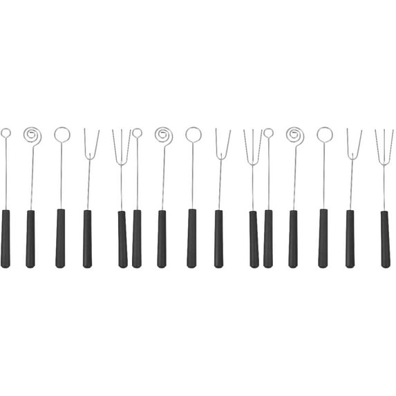 3 PCS Dipping Tool Chocolate Dipping Spoon Little Forks Kitchen Gadget ...