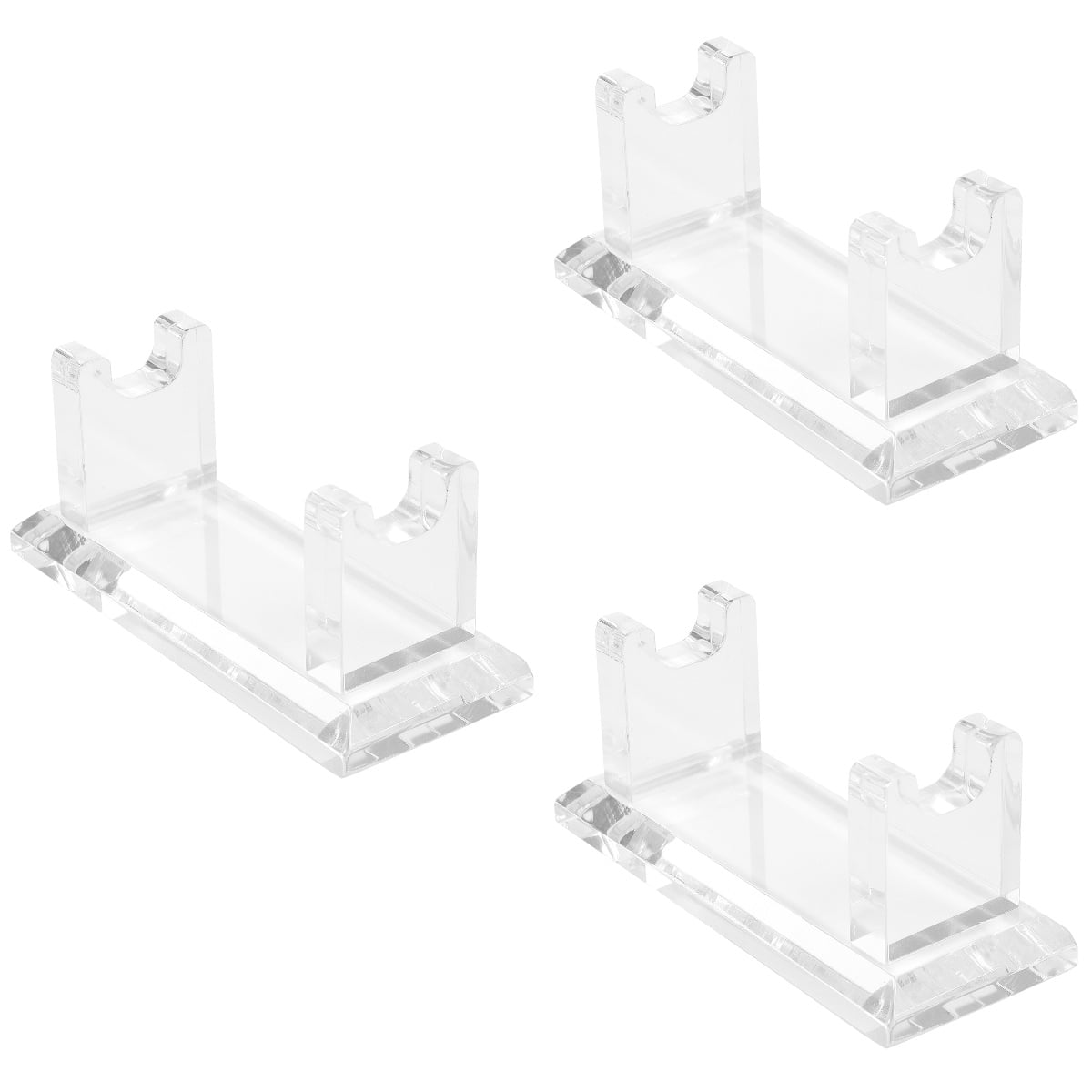 3 PCS Display Stand Pen Eyebrow Shelf Shelves for Office Nail Art ...