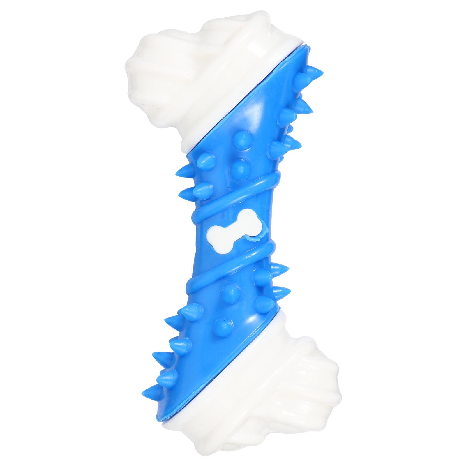 3 PCS Dog Chew Bone Toy Molar Toys for Boredom Interactive Stuff Blue ...