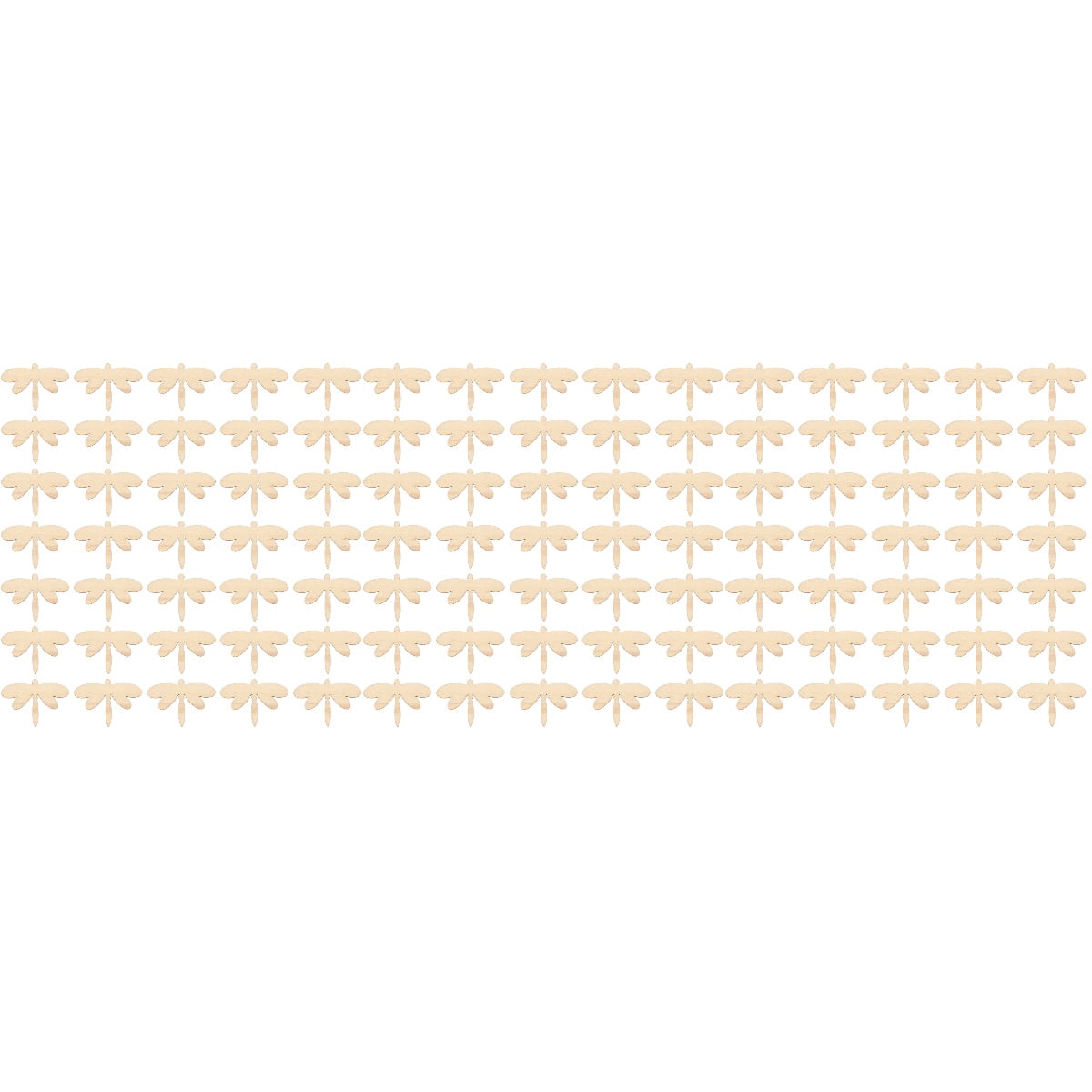 3 PCS Dragonfly Chips Decor Hardwood Timber Star Cutouts Child ...
