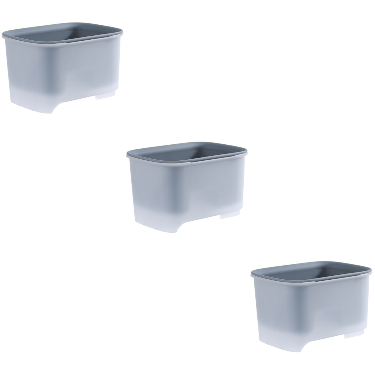 3 PCS Drain Box Corner Basket Draining Strainer Food Waste Sink ...