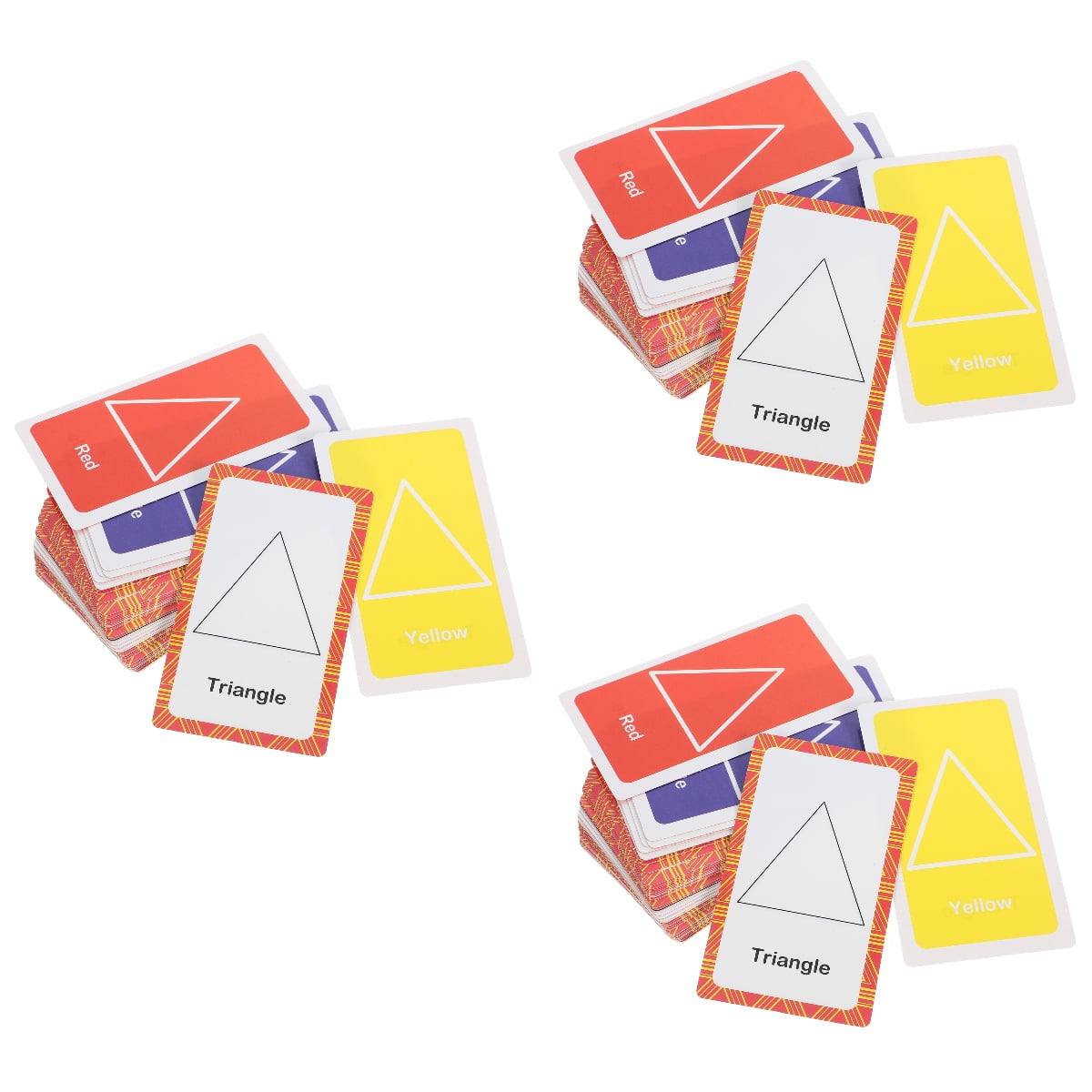 3 PCS Educational Cards Transparent Highlighter Translucent Sticker ...