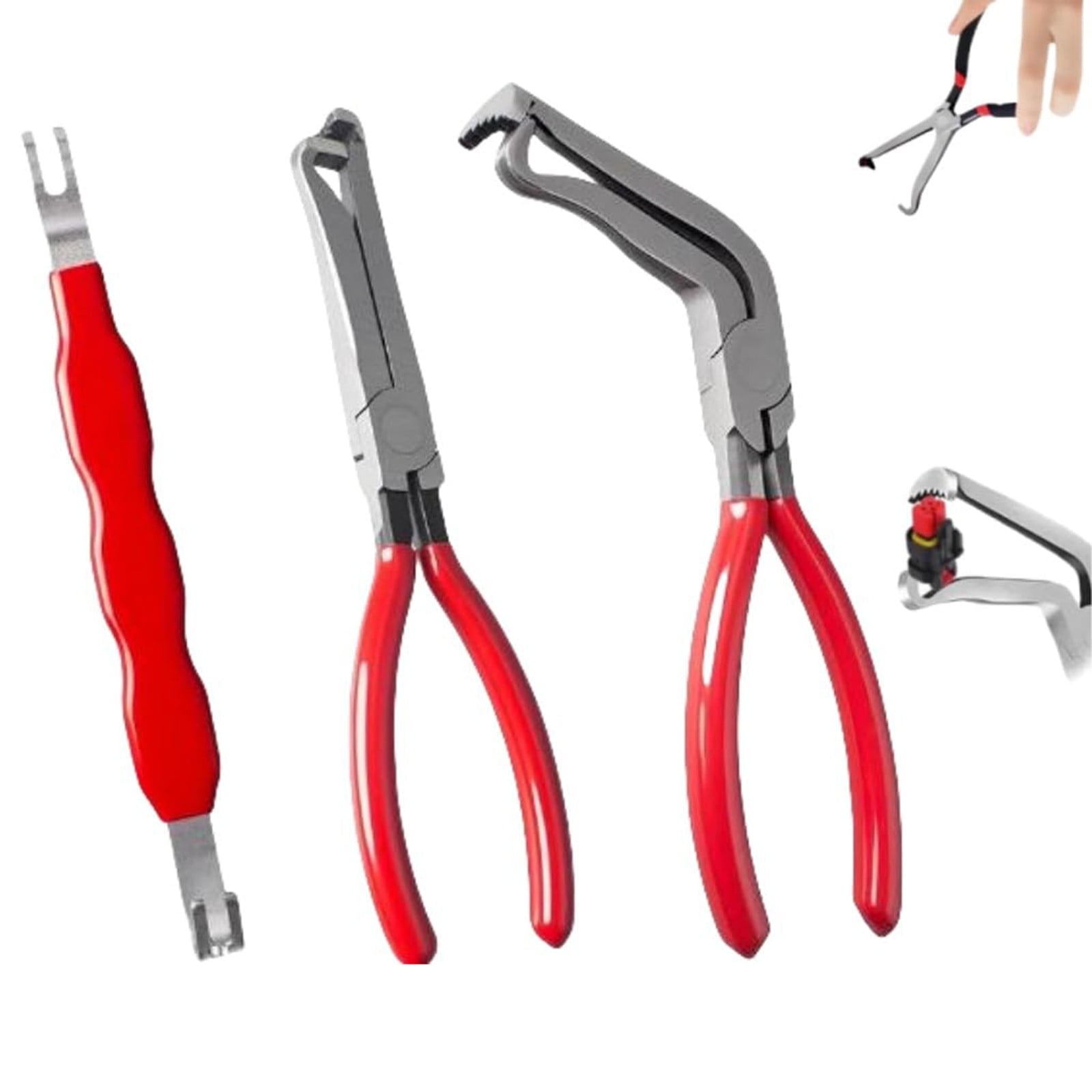 3 PCS Electrical Disconnect Pliers For Cars, Electrical Connector ...