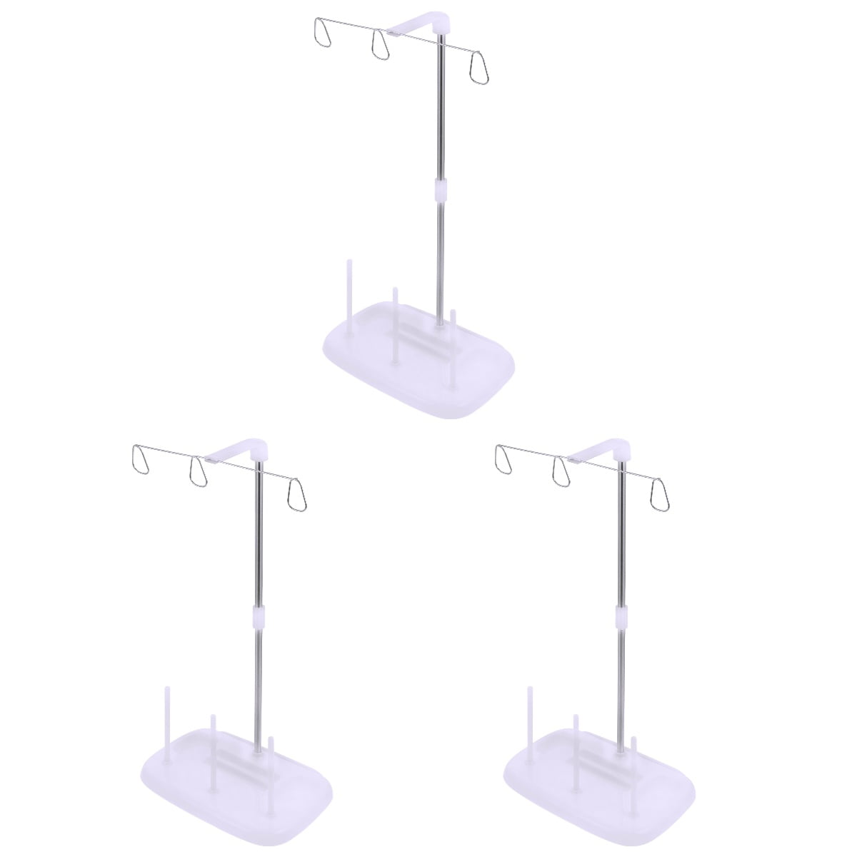 3 PCS Embroidery Accessories Cone Thread Holder Sewing Machine Stand ...
