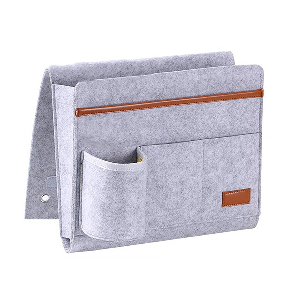 3 PCS Felt Storage Bag Laptop Stand Sofa Armrest Storage Organizer ...