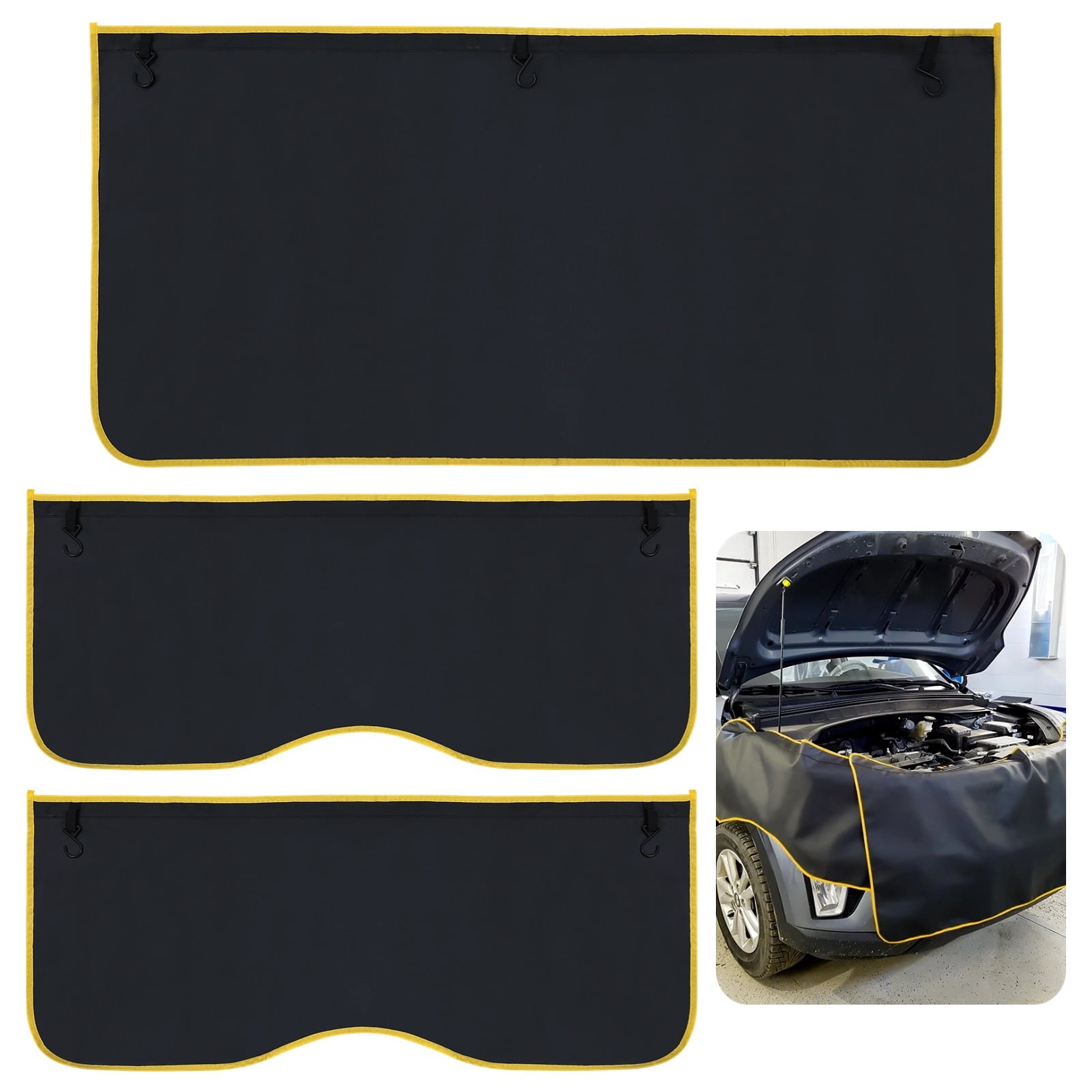 3 PCS Fender Front Covers for Mechanics,Automotive Fender Covers ...