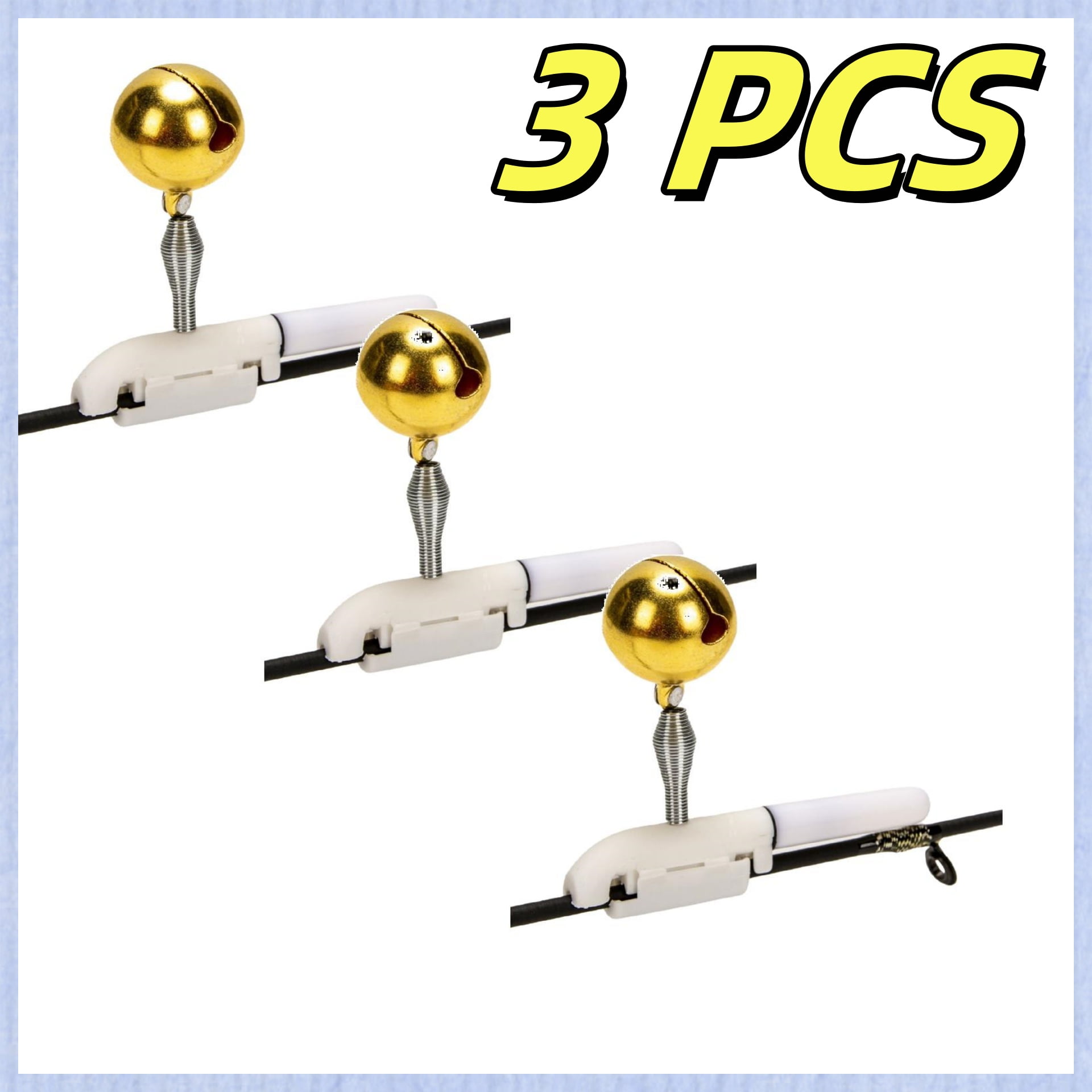 3 PCS Fishing Bite Alarm with LED Light - 2025 New Smart Fish Bite ...