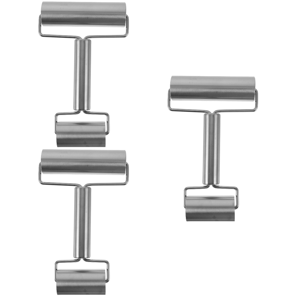 3 PCS Flour Roller Rollers Household Rolling Pin Pastry Roller Cookie ...