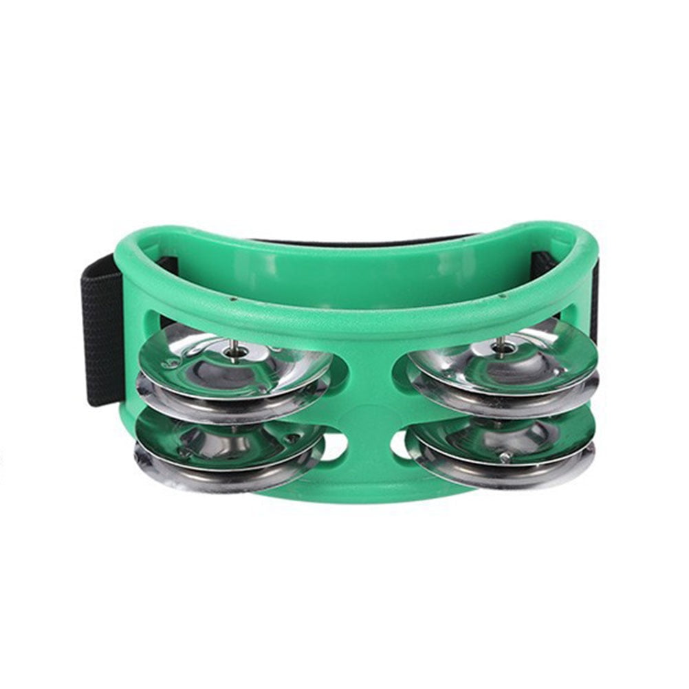 3 PCS Foot Bell Rattle Green Tambourine Adult Instruments Child ...