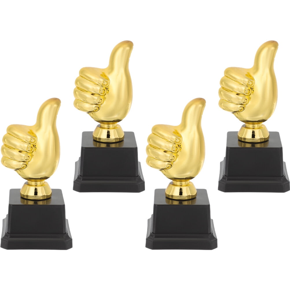 3 PCS Football Trophy for Kids Small Trophies Kits Finger Child ...