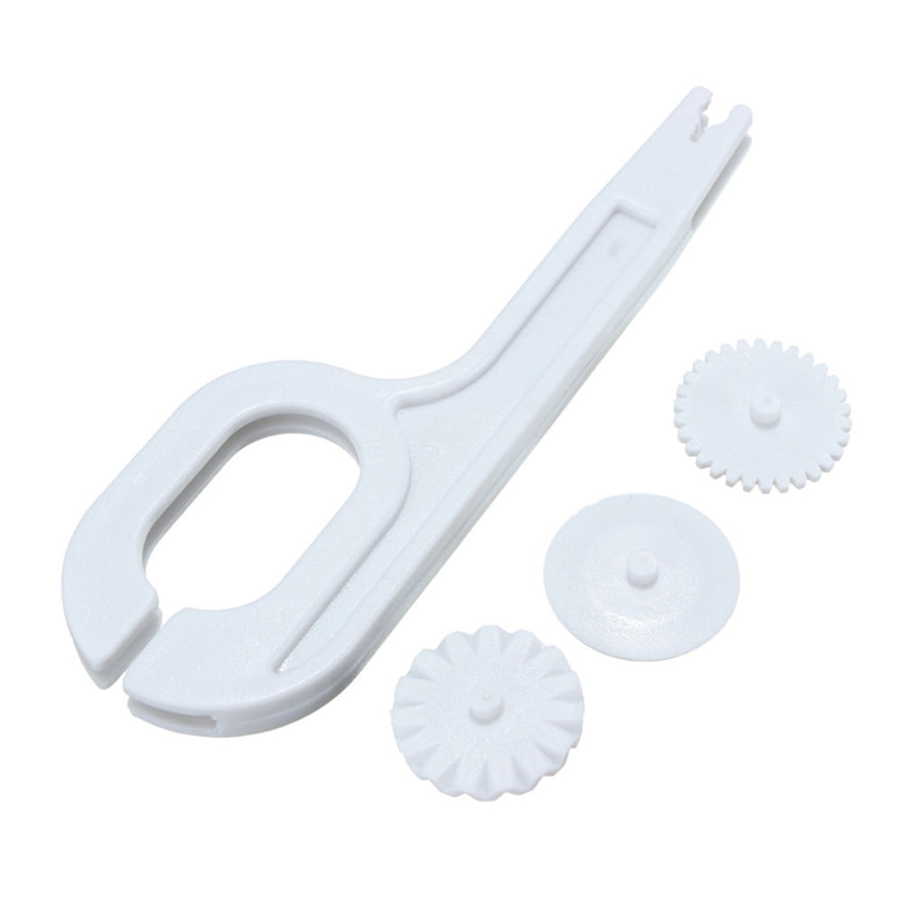 3 PCS Fudge Fondant Cutters Fondant Wheel Cutters Stencils for Cakes ...