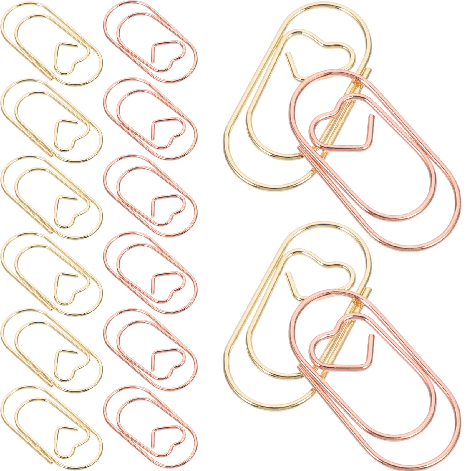 3 PCS Gold Tacks Paper Clip Photo Clips Assorted Color Office - Walmart.com