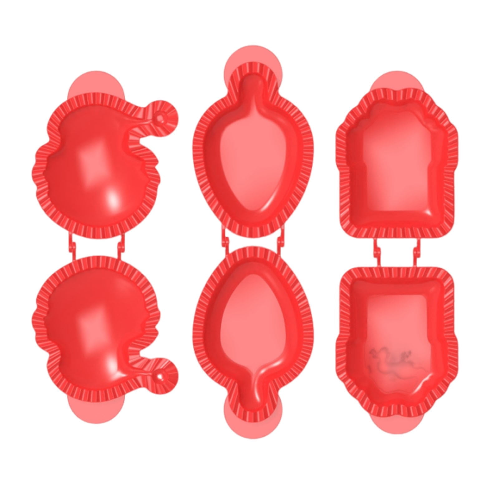 3 PCS Hand Pie Molds for Baking,New Dough Presser Pocket Pie Molds,Mini ...
