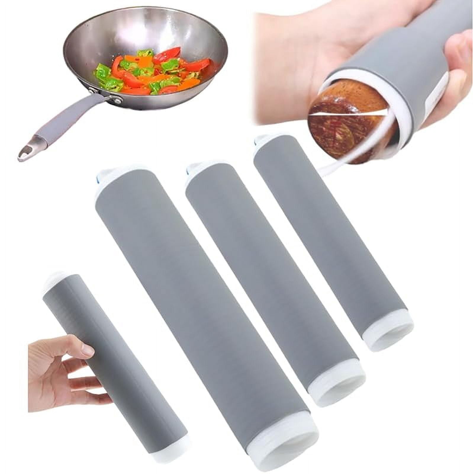3 PCS Hot Handle Holders, Silicone Hot Handle Holder Cover, Skillet ...