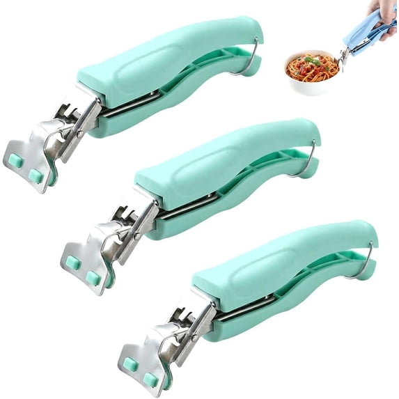 3 PCS Hot Plate Grippers Multi Purpose Anti Scald Bowl Holder Clip For ...