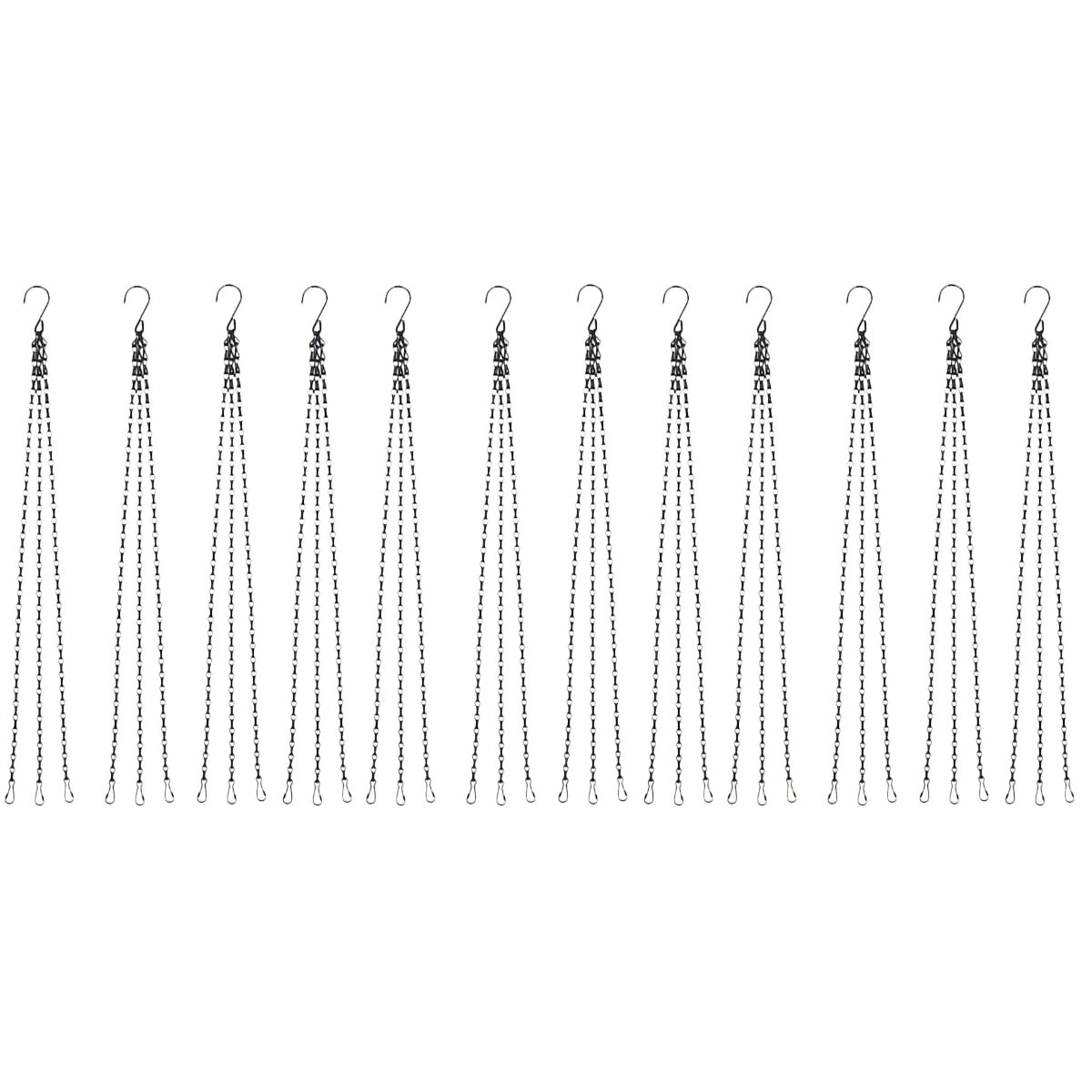 3 PCS Indoor Plants Flower Pot Chain Hanging Basket Chains Sturdy ...