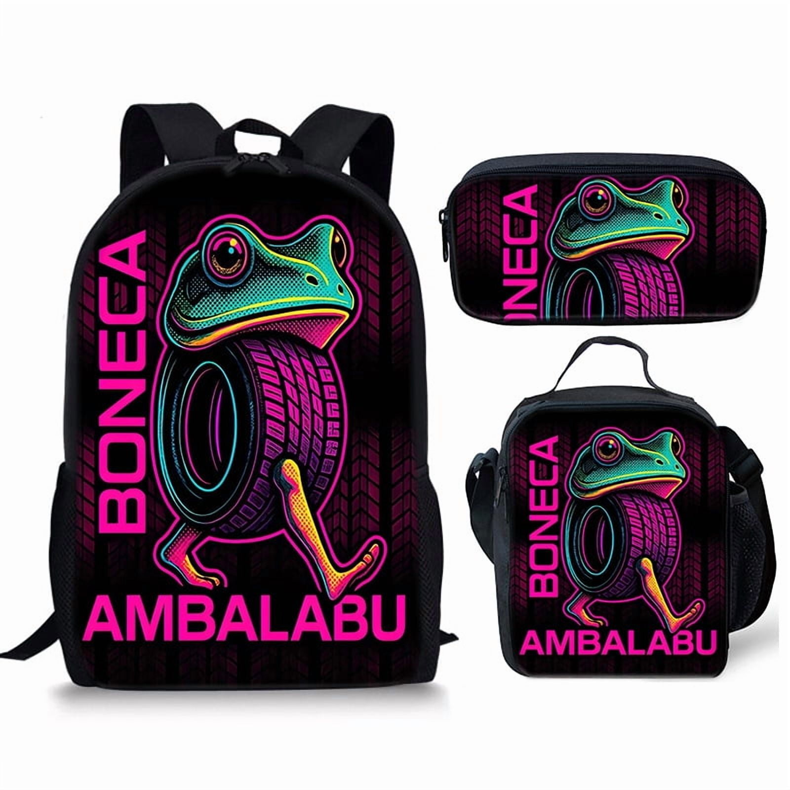 3 PCS Italian Brainrot Backpack, 3D Digital Printing Backpack, Back to ...