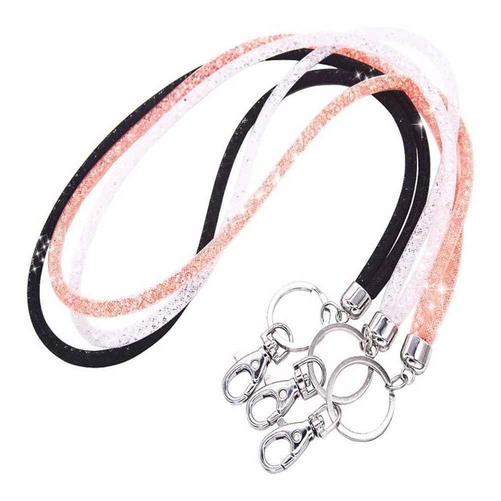 3 PCS Key Chain Lanyard Phone Neck Strap Fob Keychains Telephone ...