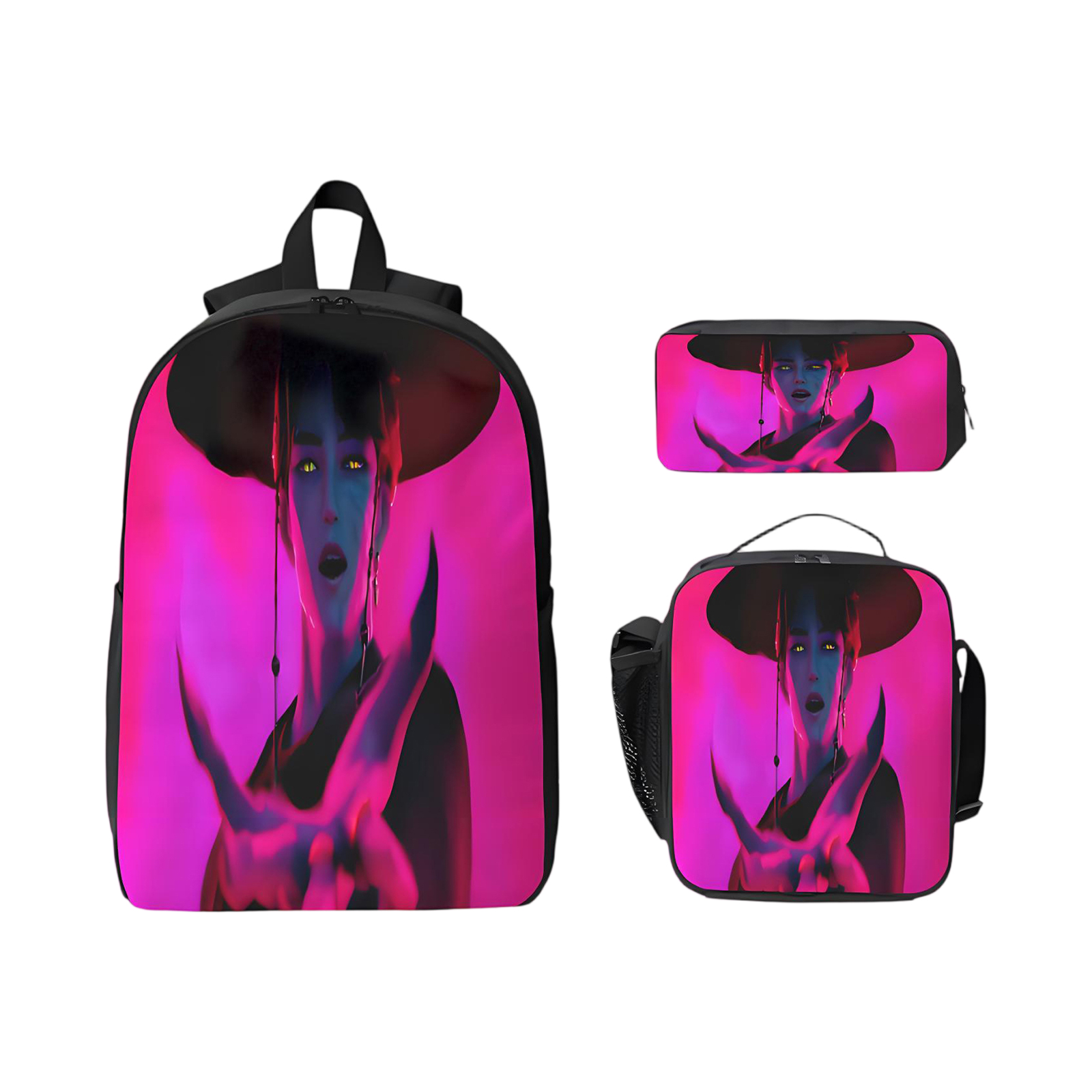 3 PCS Pop Stars Demon Hunters Backpack, 2025 Back to School, Cartoon ...