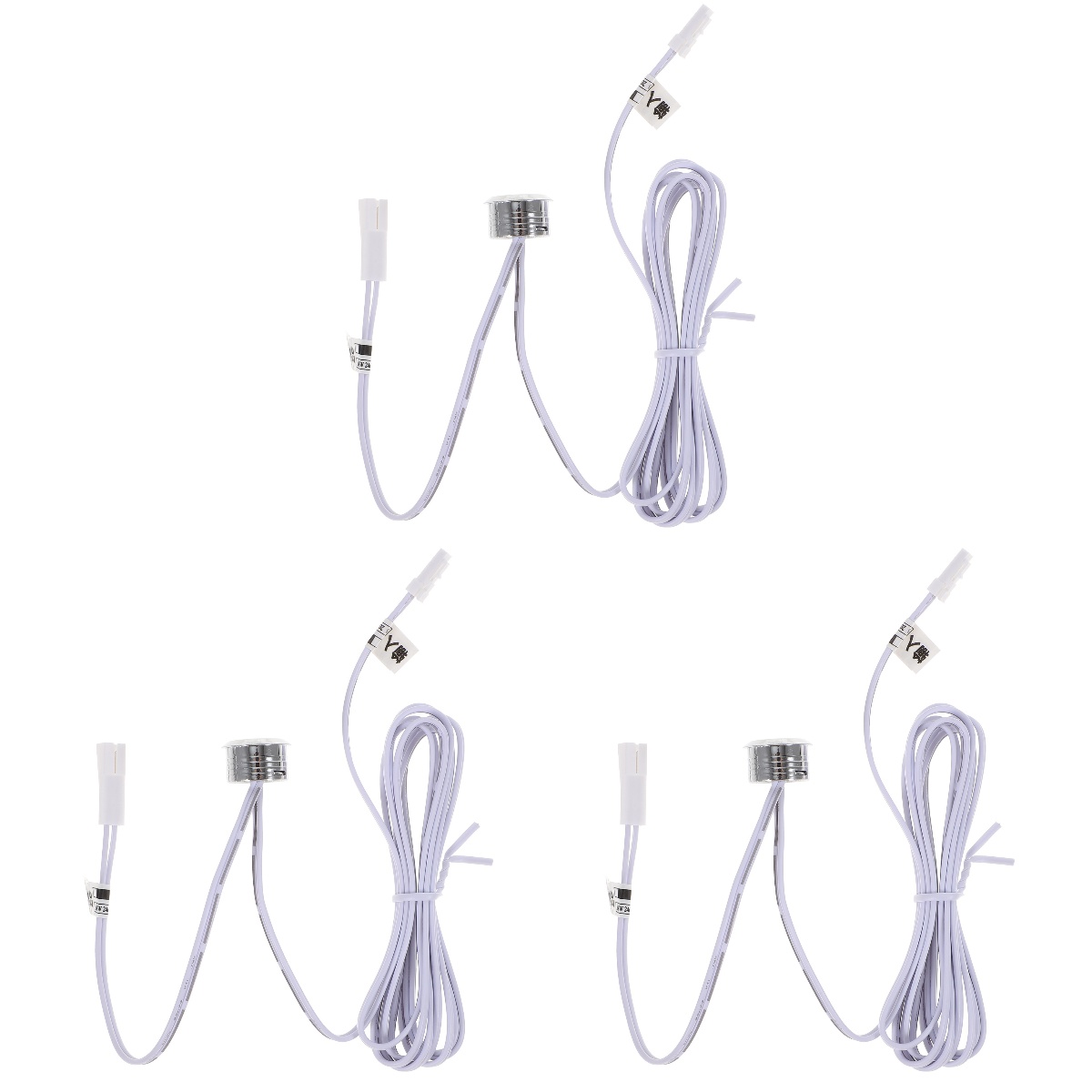 3 PCS LED Touch Switch for Cabinet Light Sensor Lamp Strip Dimmer ...