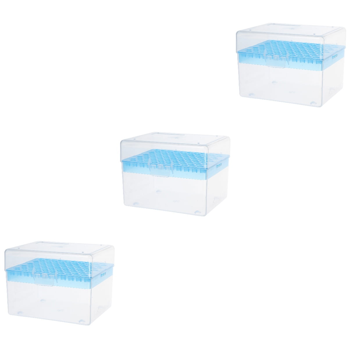TITINICE Pipette Pipettor Tip Box 3Pack 100 Positions 1000ul 1ml ...