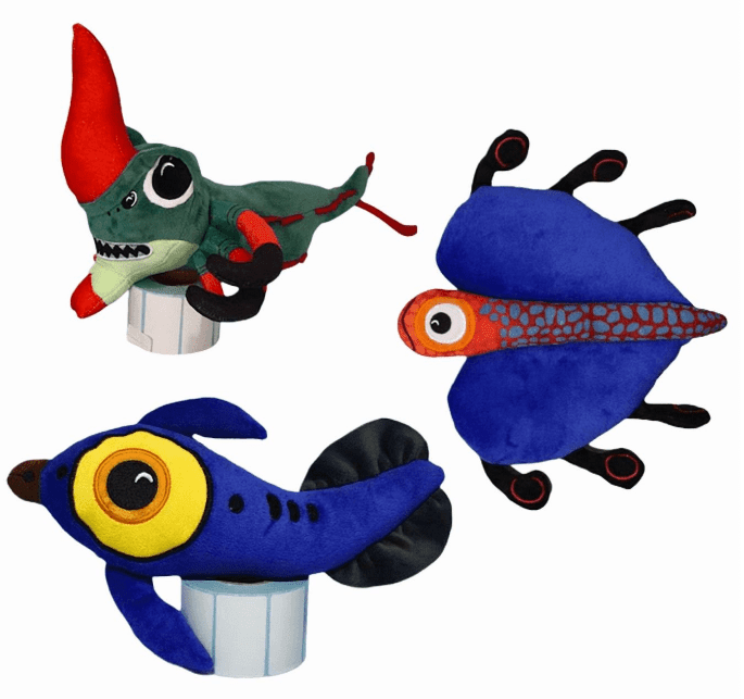 3 PCS Large Subnautica Plush Toy , Super Soft and Huggable Plush Doll ...