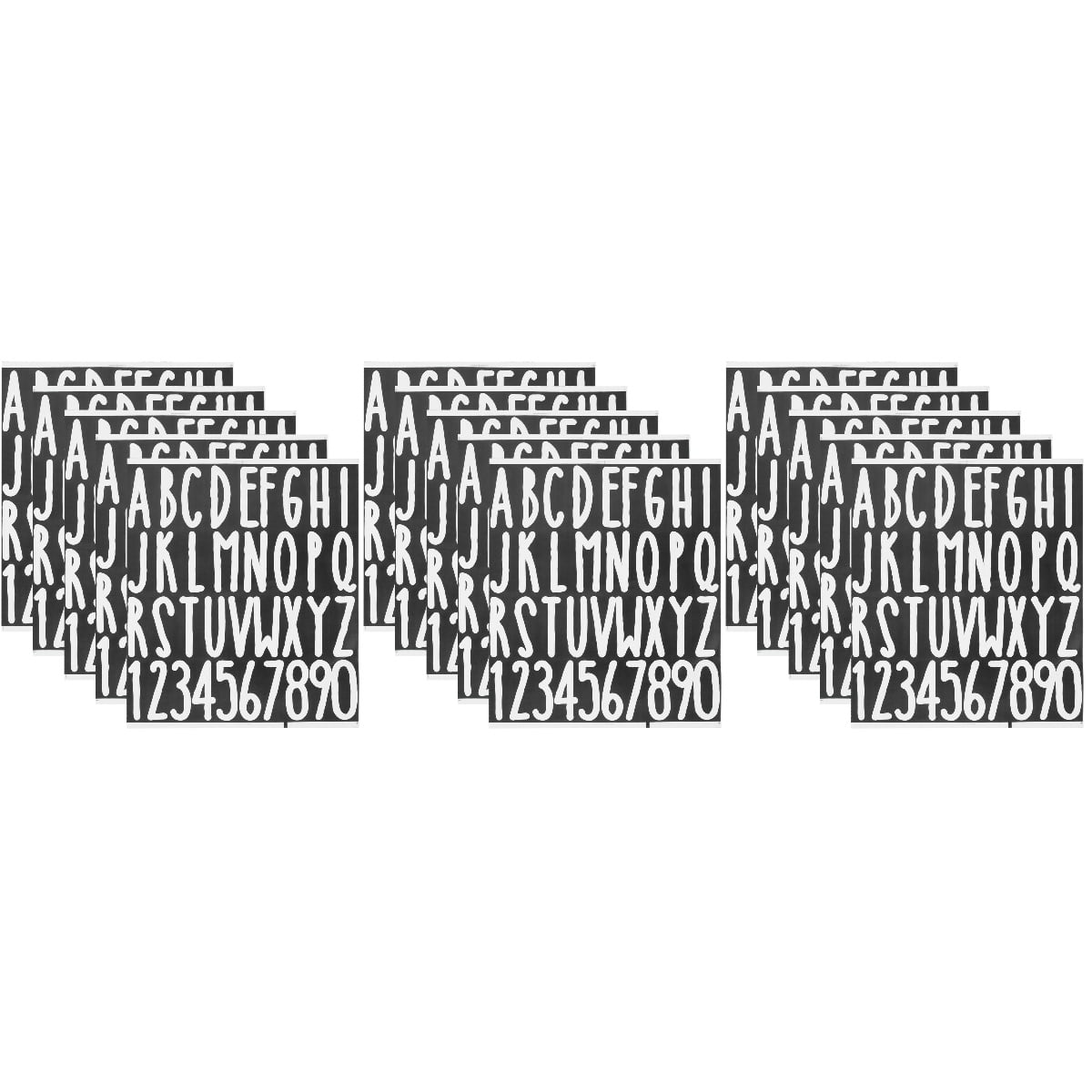3 PCS Letter Stickers for Scrapbooking Mailbox Large Number Letters ...