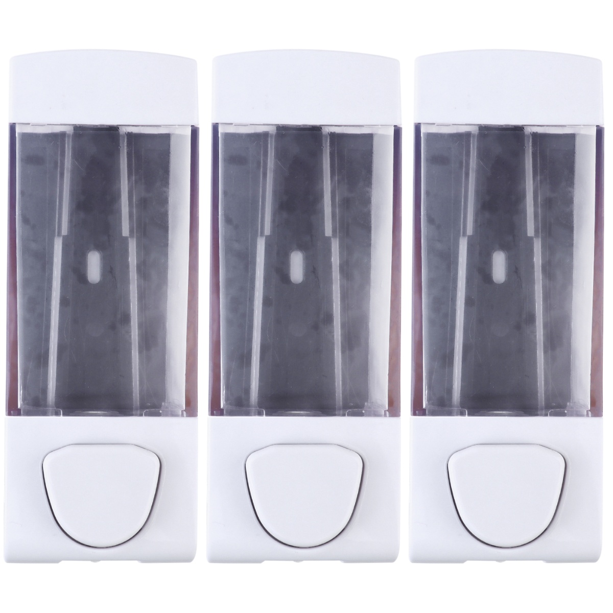 3 PCS Liquid Shampoo Dispenser Wall-mounted Shower Gel Box - Walmart.com