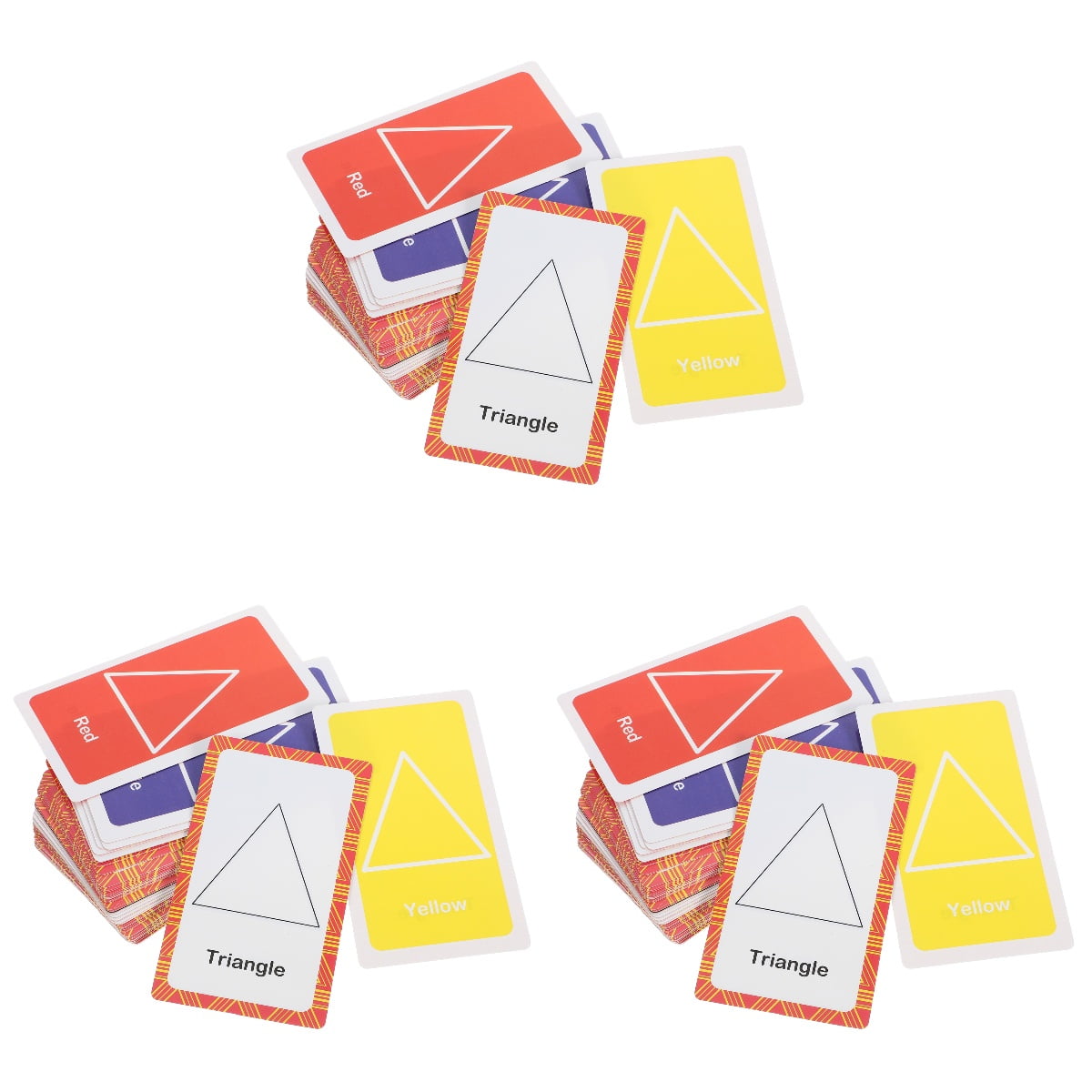 3 PCS Logo Highlighter Alphabet Cards Toddler Child - Walmart.com