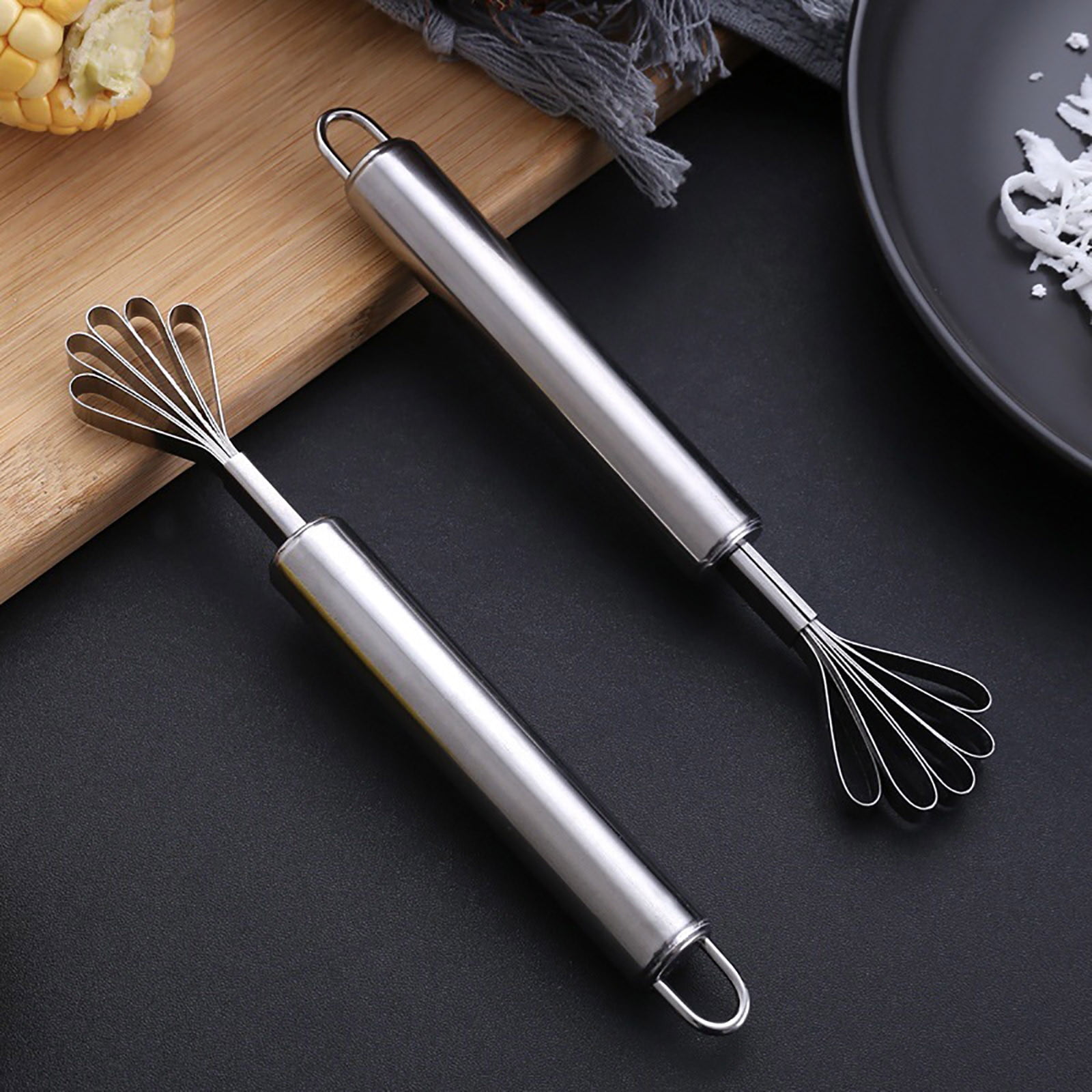 3 PCS Melon Craper Filipino Coconut Meat Scraper Stainless Steel ...