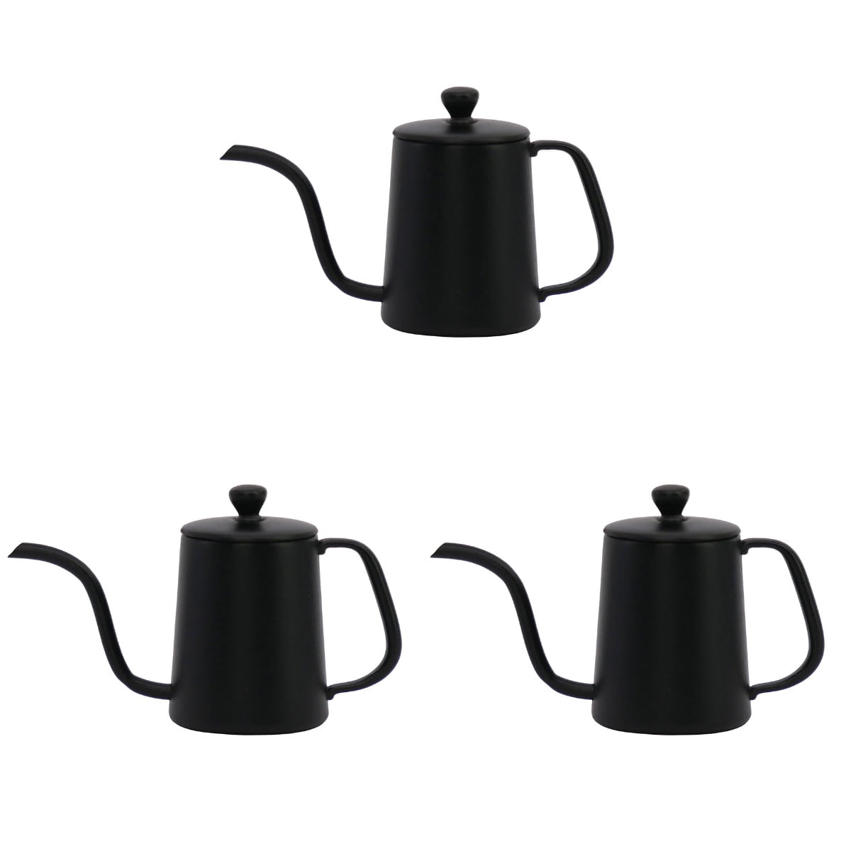 3 PCS Mini House Decoration Coffee Kettle Water Jug Kettles Black ...