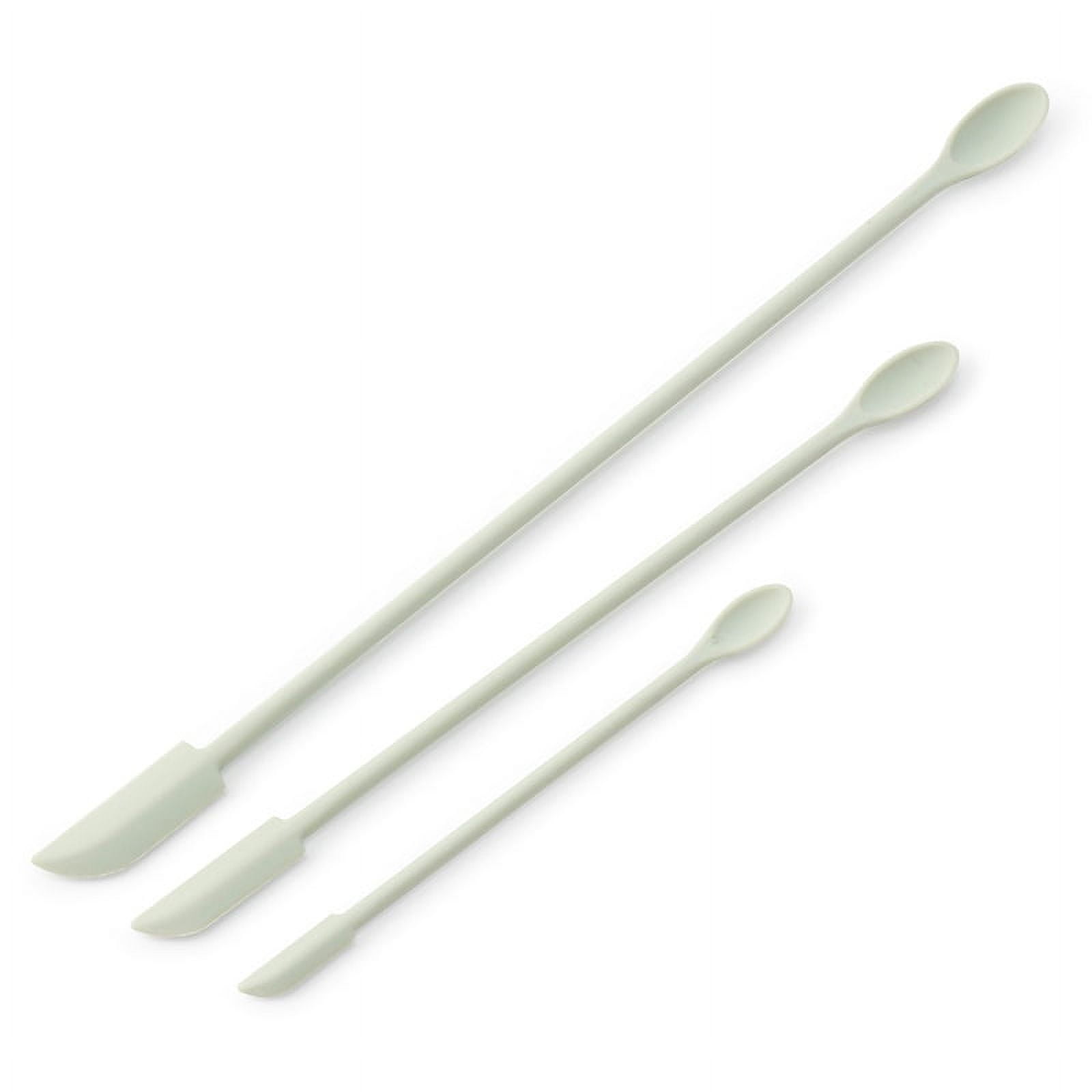 3 PCS Mini Spatula Silicone, Jar Spatula Last Drop Small Spatulas ...