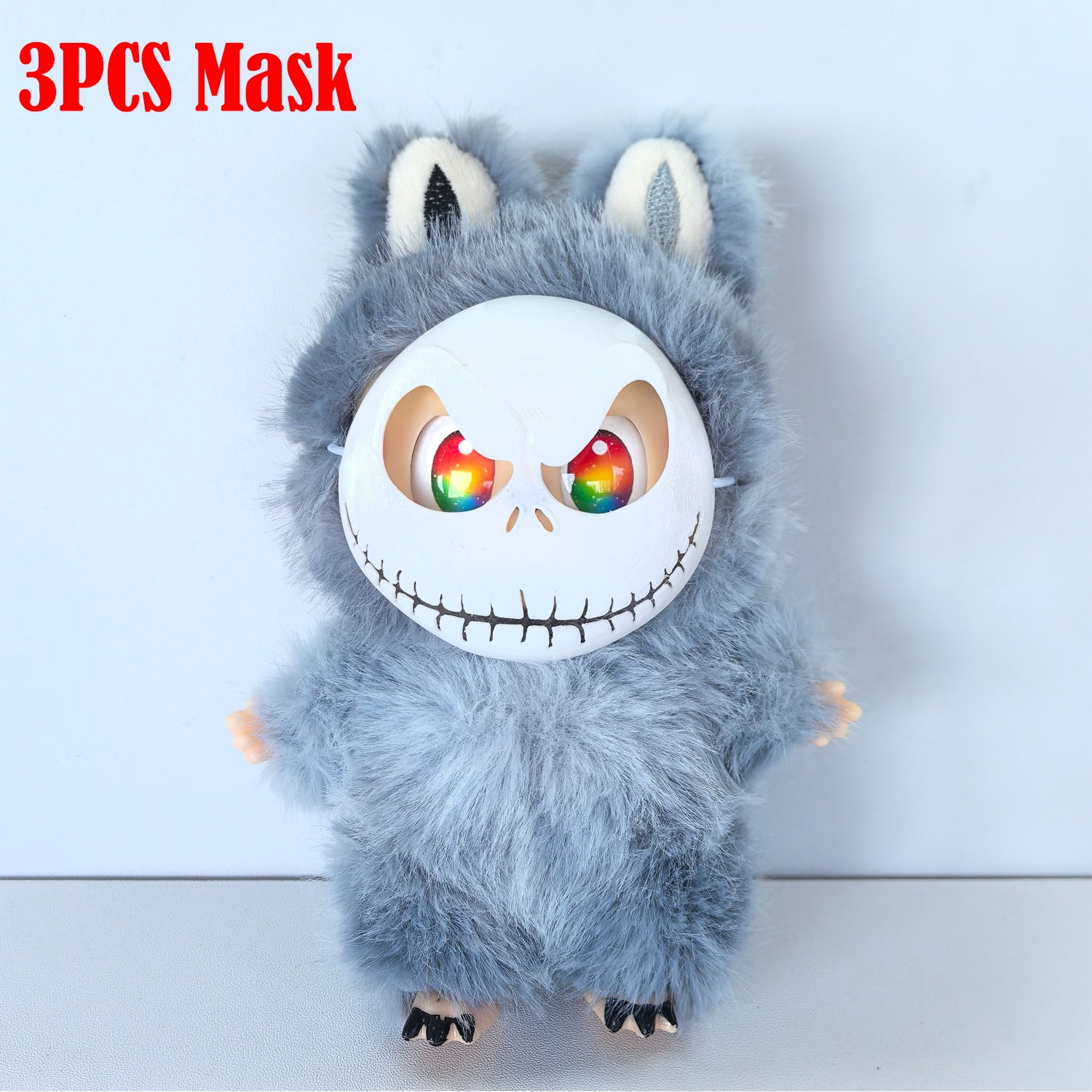 3 PCS Miniature Scream Horror Mask, Perfect Fit for doll ,Halloween ...