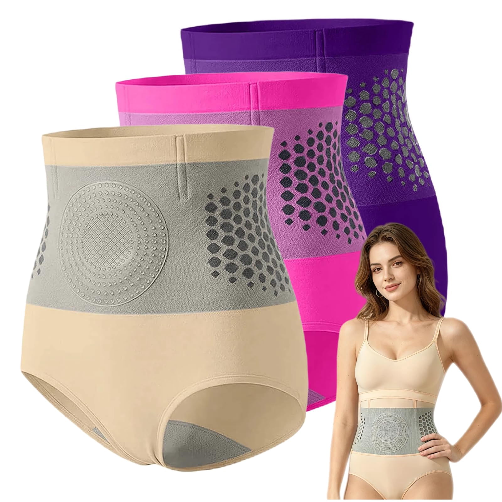 3 PCS Moringa and Berberine Shorts, 4-in-1 Micro-Particle Sculpting ...
