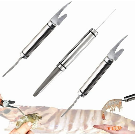 5-in-1 Multi-Functional Kitchen Knife | Shrimp Deveiner, Peeler & Fish ...