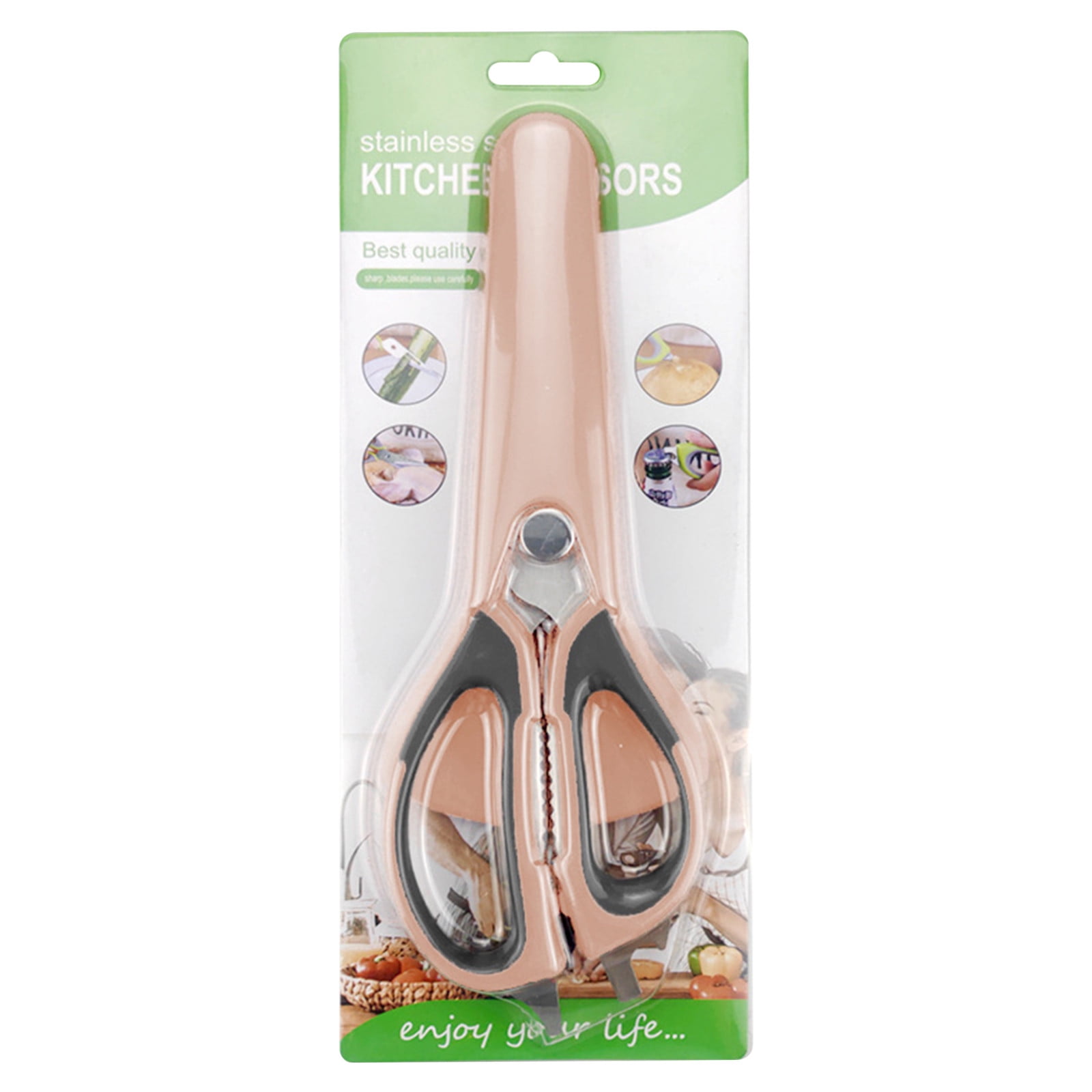 3 PCS Of Multifunctional Stainless Steel Kitchen Scissors, Kitchen ...