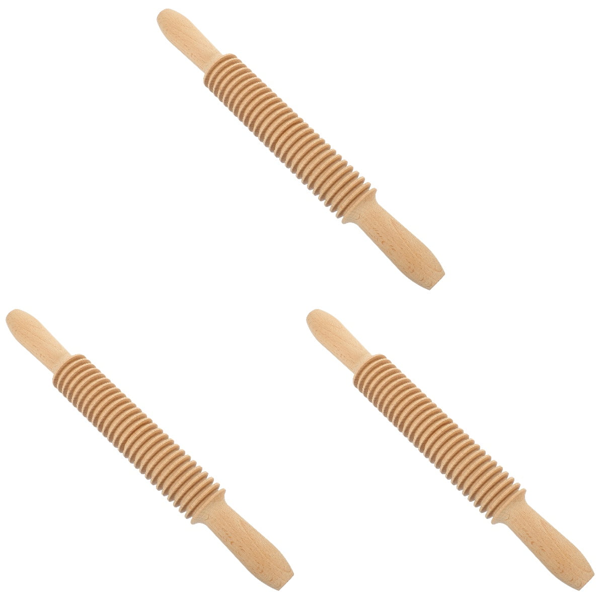 3 PCS Noodle Pasta Maker Pasta Rolling Pin Cut Spaghetti Pasta 33X4X4CM ...