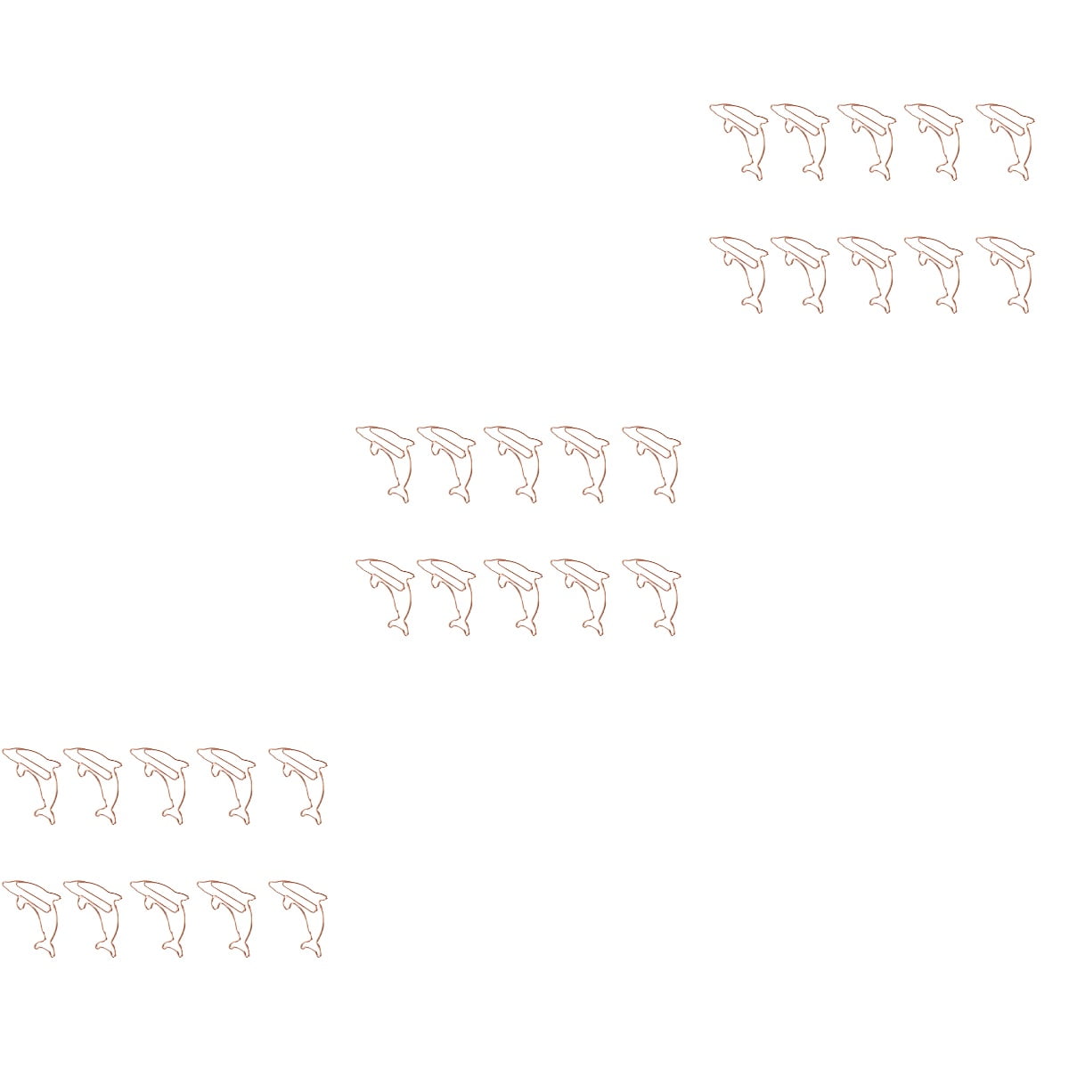 3 PCS Note Mark Clips Dolphin Shape Paper Student - Walmart.com