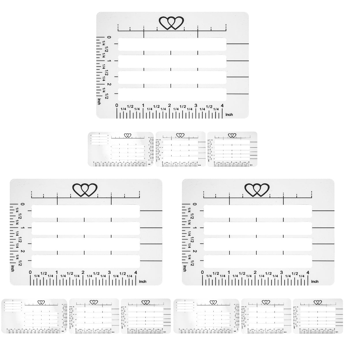 3 PCS Number Stencil Envelope Address Cutout Template Letter - Walmart.com